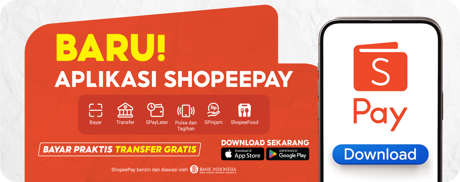 ShopeePay - Metode pembayaran dari E-commerce #1 di Indonesia!
